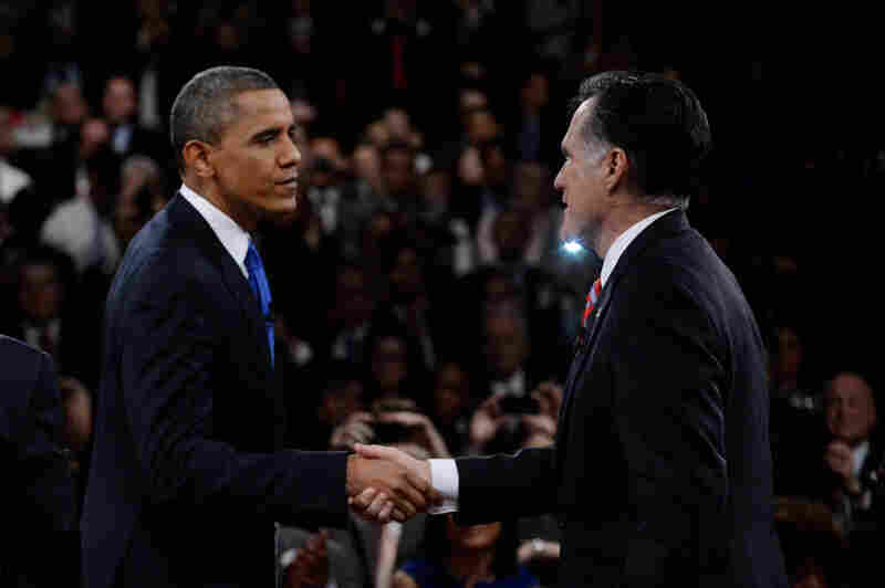 Photos From The Final Presidential Debate : NPR