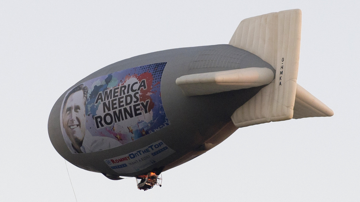 Beyond Hot Air: Political Blimps Take To Swing State Skies : It's All ...