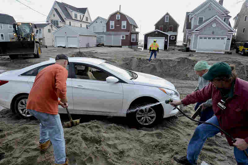 Photos From Superstorm Sandy's Destructive Wake : NPR
