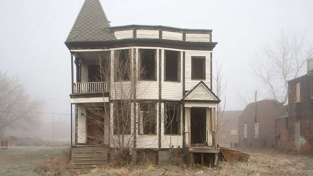 Architectural Ghosts Of Detroit's Past : The Picture Show : NPR