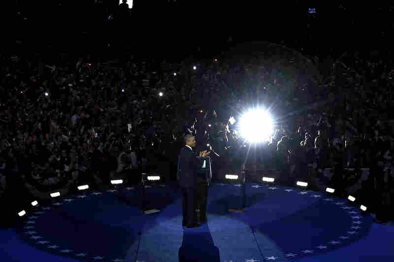 Photos: Barack Obama Wins Re-Election : NPR