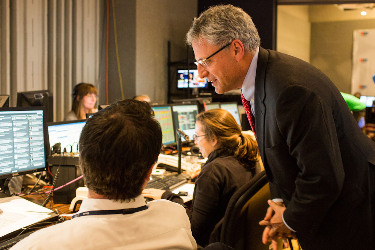 Inside the NPR Newsroom on Election Night | NCPR News