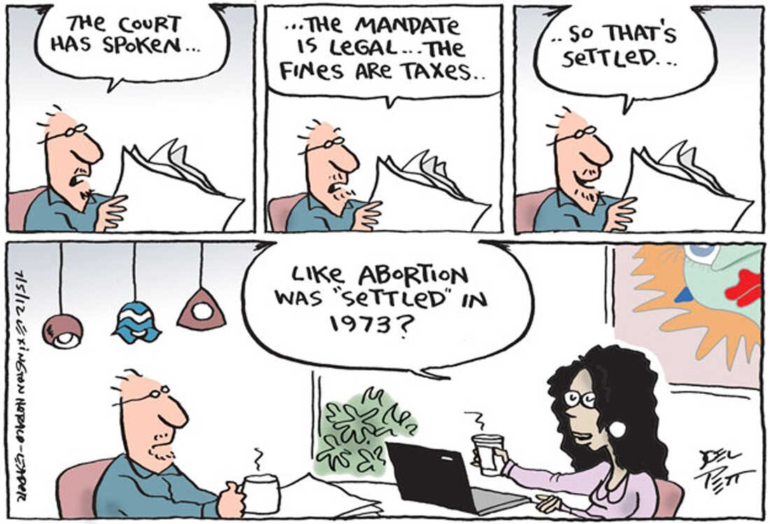 Double Take 'Toons: Health Nuts? : NPR