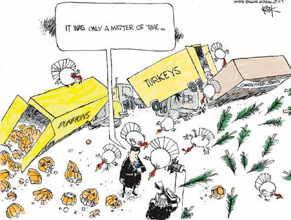 Double Take 'Toons: Happy Thanksgiving 2012! : NPR