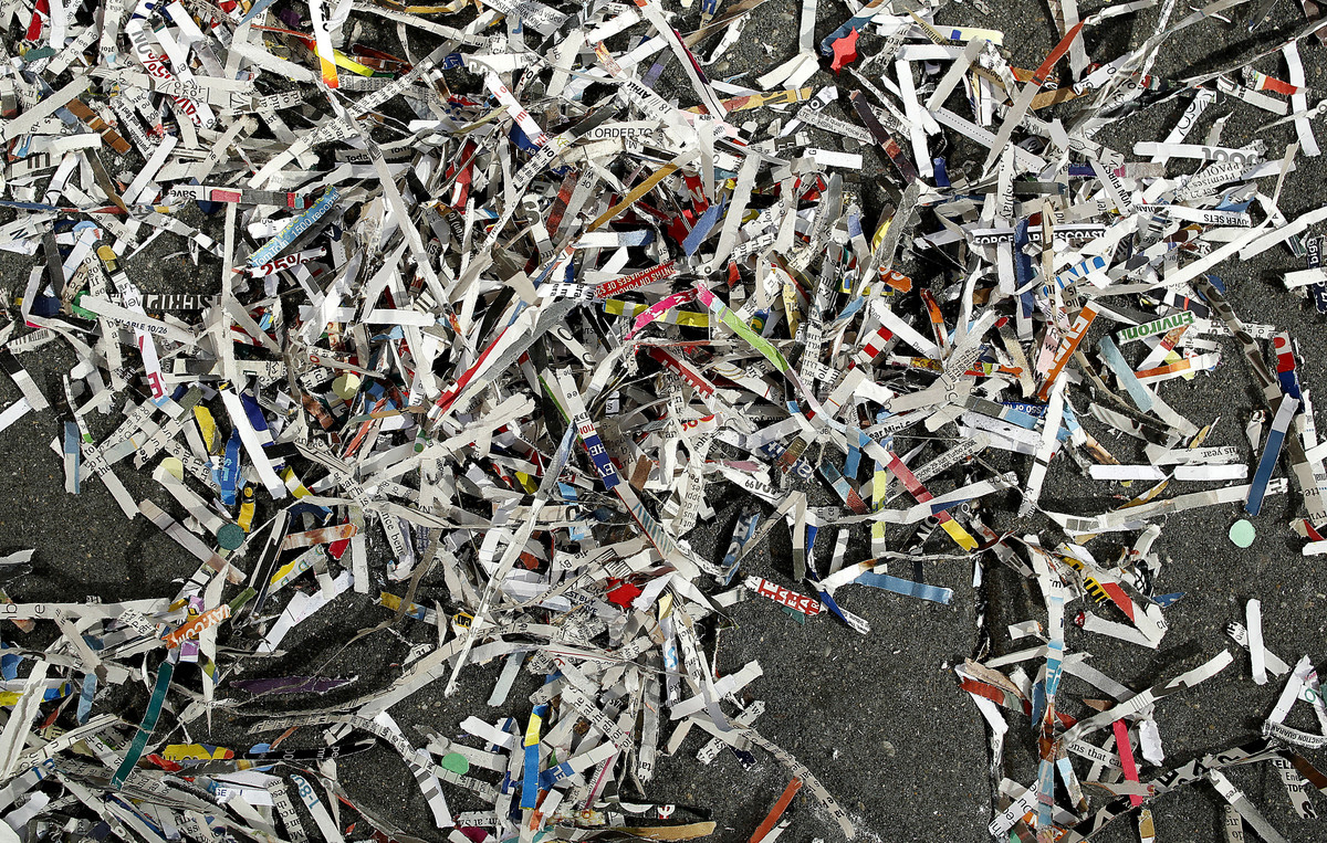 Secrets From The Sky: Parade Confetti Containing Sensitive Data Still A ...