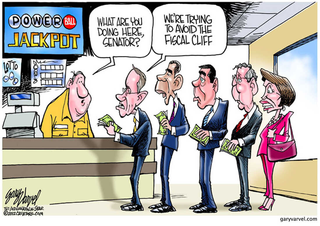 Double Take 'Toons: In It To Win It? : NPR