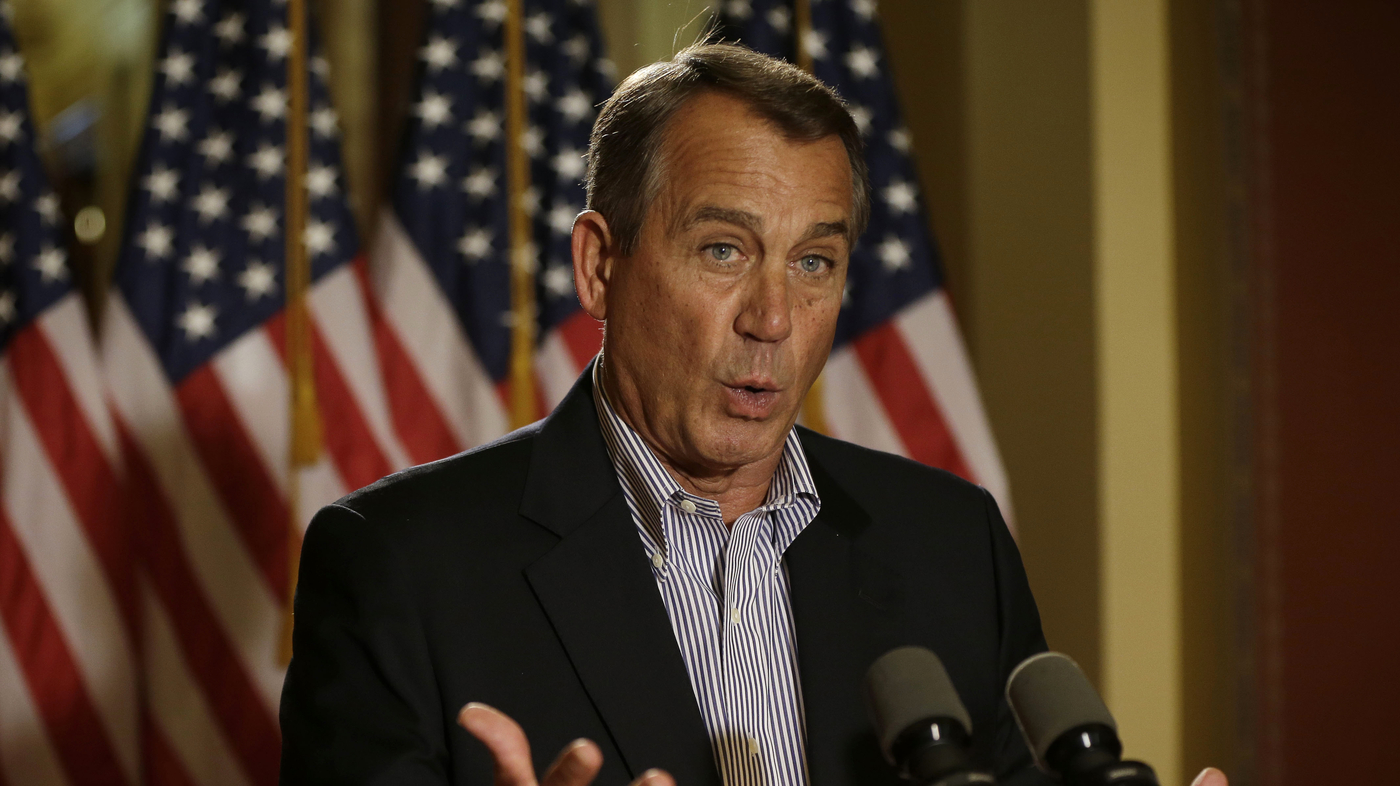 Once Boxed-In, Boehner May Finally Be Master Of The House : It's All ...
