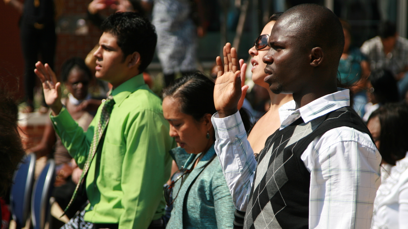 Baltimore Says, 'Immigrants Welcome' : NPR