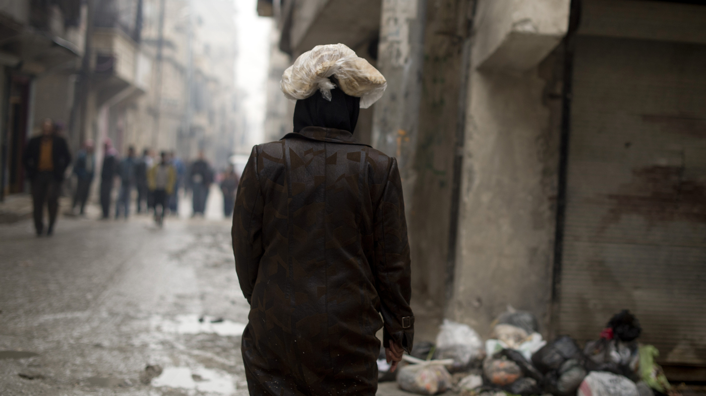 Amid Food Shortages, Syrian Opposition Now Runs Many Towns : The Two ...