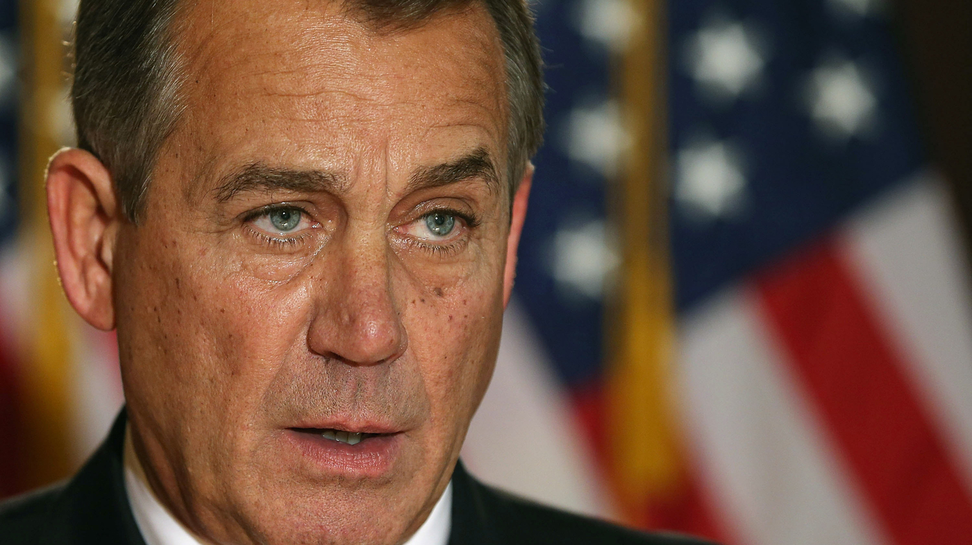 Boehner: 'We'll Continue To Work' On Avoiding Fiscal Cliff : The Two ...