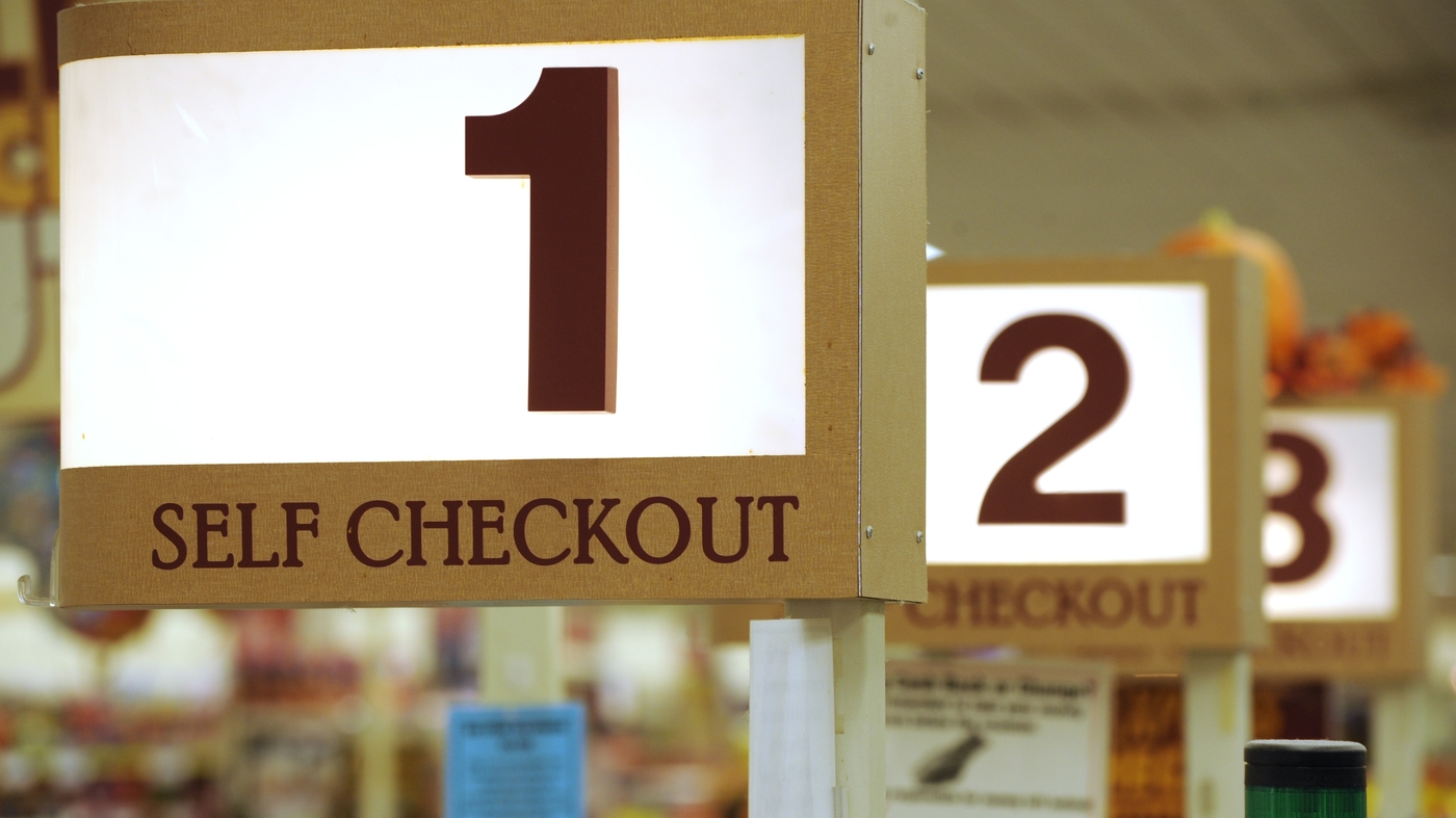 Naughty Or Nice? Retailers Use Smiles To Fight Self-Checkout Theft : NPR
