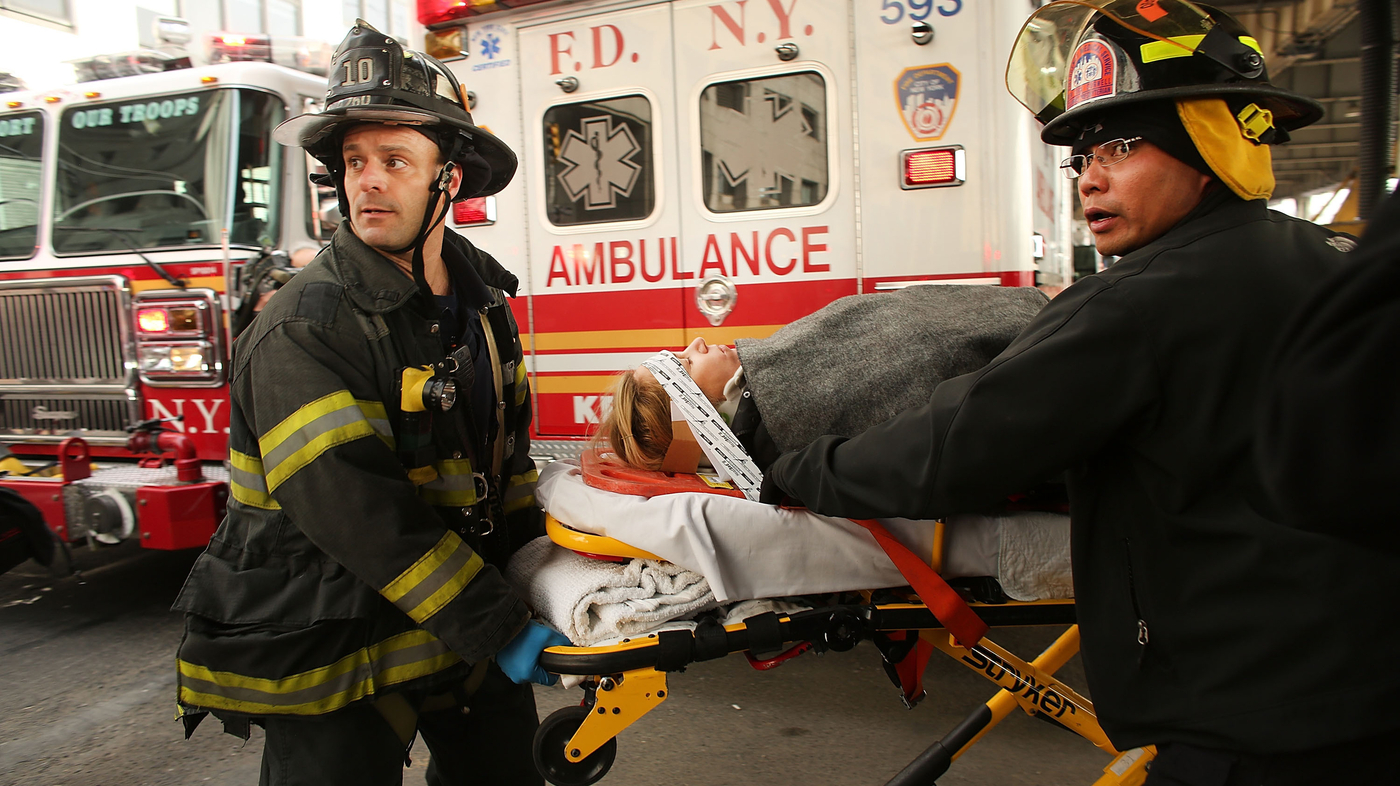 Many Injured When Ferry Hits Pier In Lower Manhattan : The Two-Way : NPR