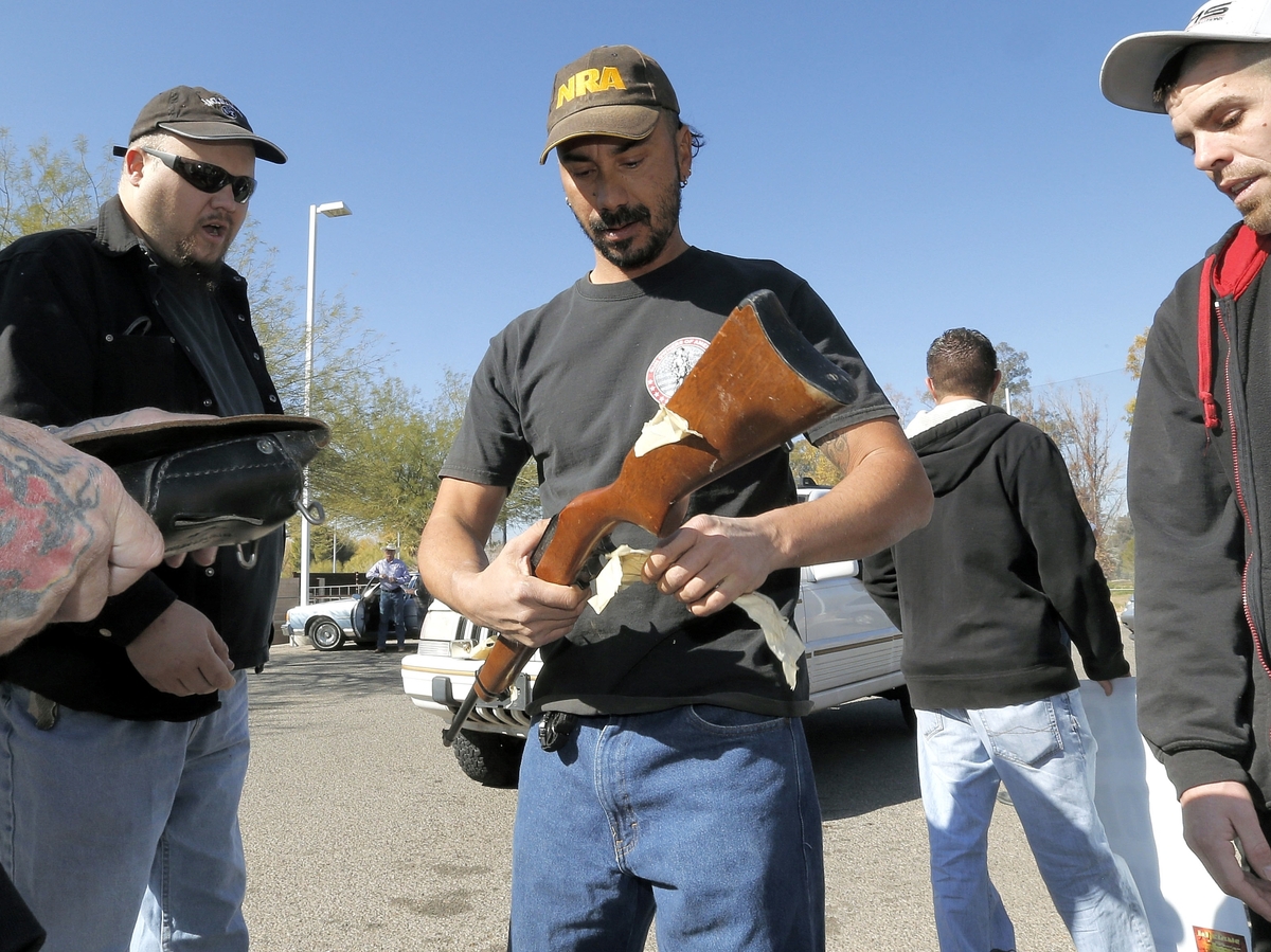 NRA Vows To Stop Tucson From Destroying Guns : NPR