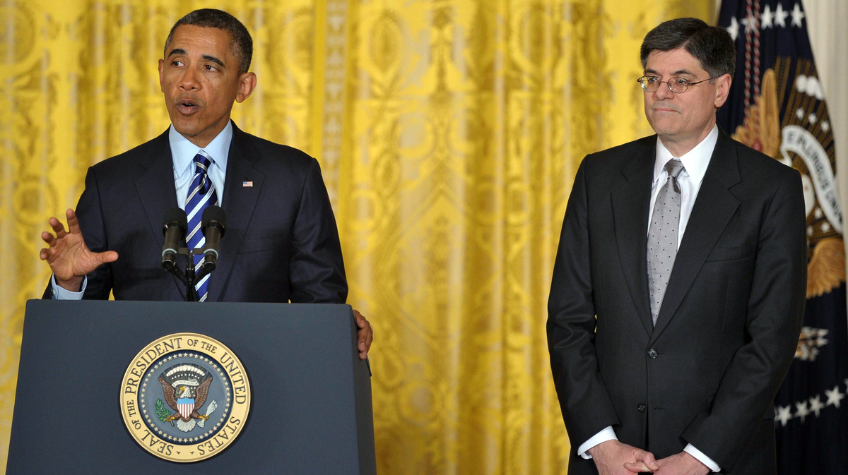 Obama Taps Top Aide Lew For Treasury : The Two-Way : NPR
