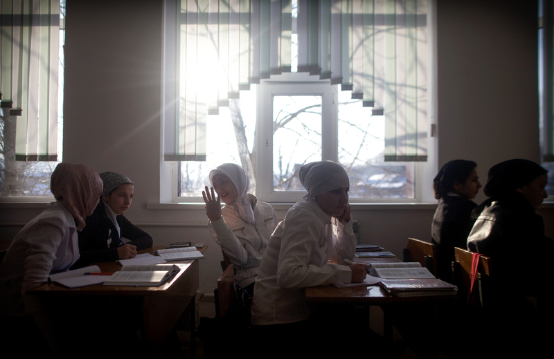 100 Words: Chechen Girls And The Rise Of Islam : The Picture Show : NPR