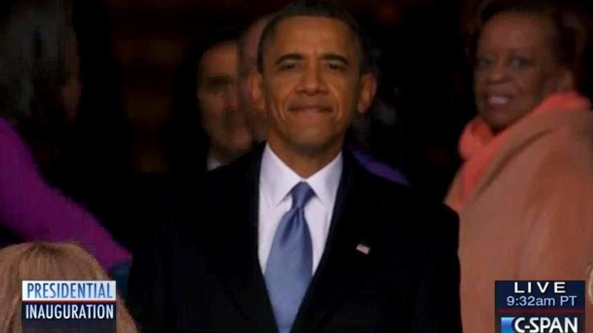 'Not Going To See This Again': Obama's Poignant Pause To Look Back At ...