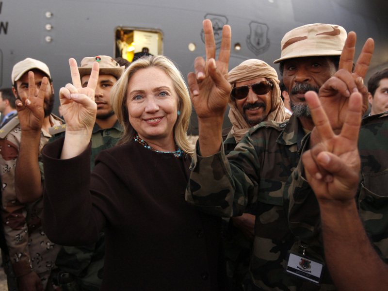 As Hillary Clinton Testifies, How Will Libya Shape Her Legacy? : The ...