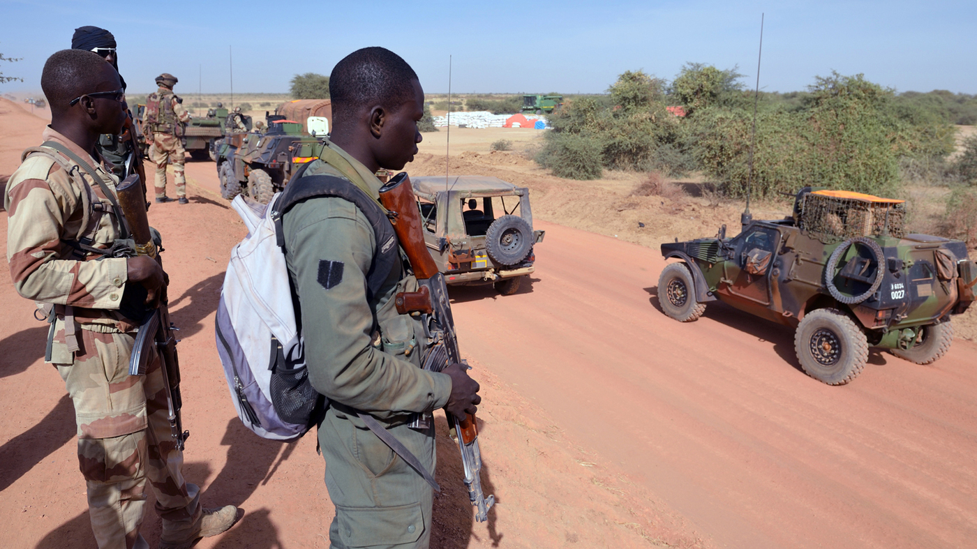Backed By French Might, Malian Troops Retake Key Town : NPR