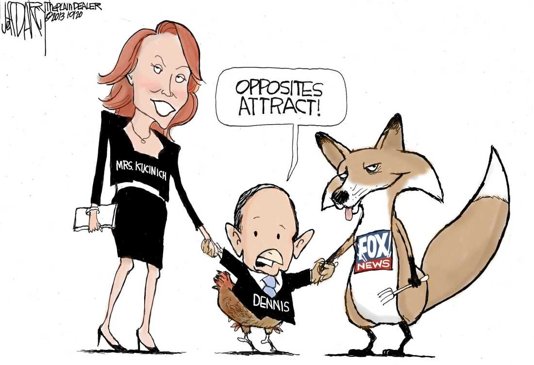 Double Take 'Toons: More Fair, More Balanced? : NPR