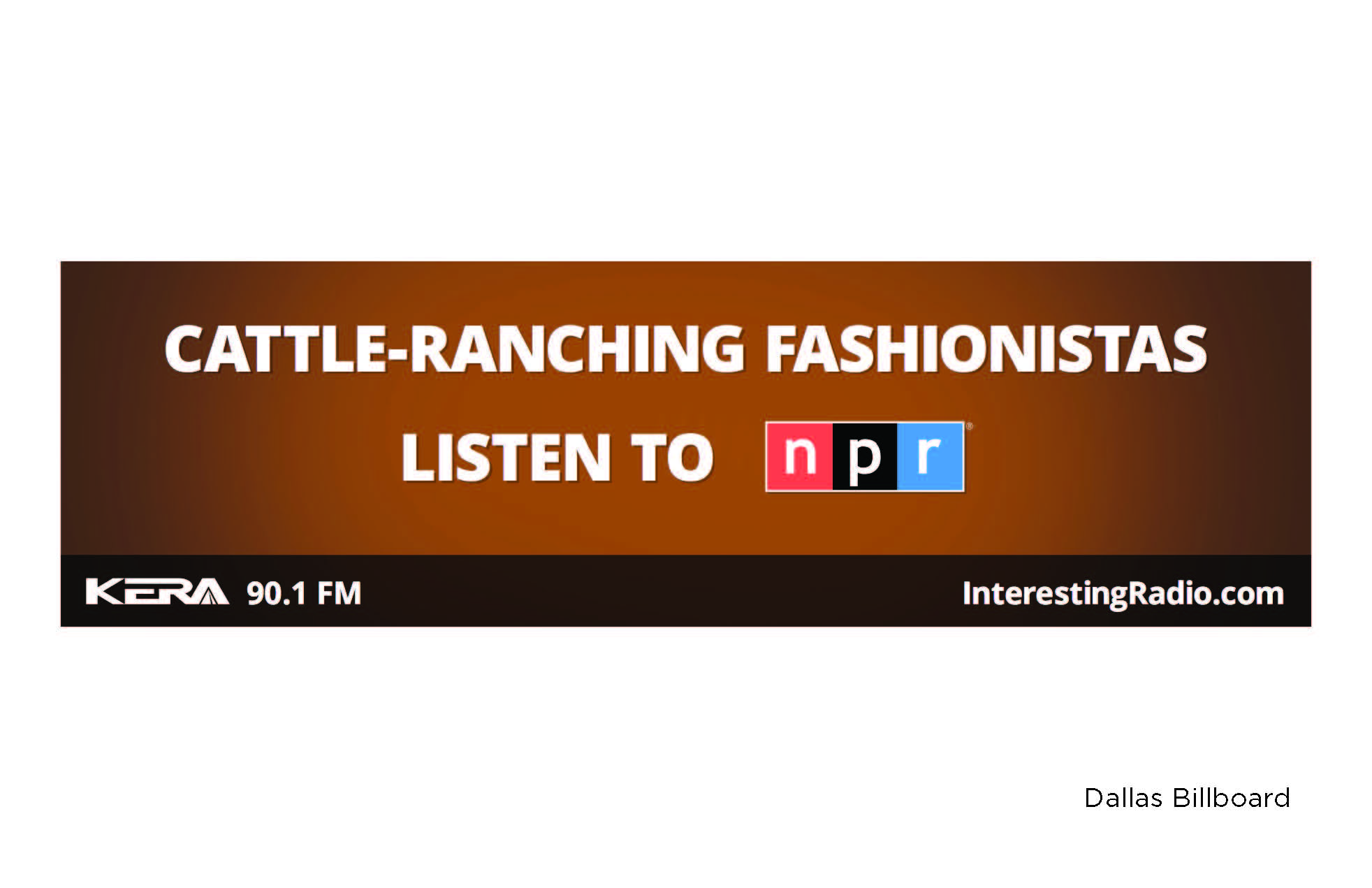 Signs of the Times: NPR and Stations Promote on Billboards and Other ...