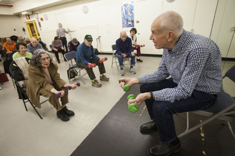 For One Senior, Working Past Retirement Age Is A Workout : NPR