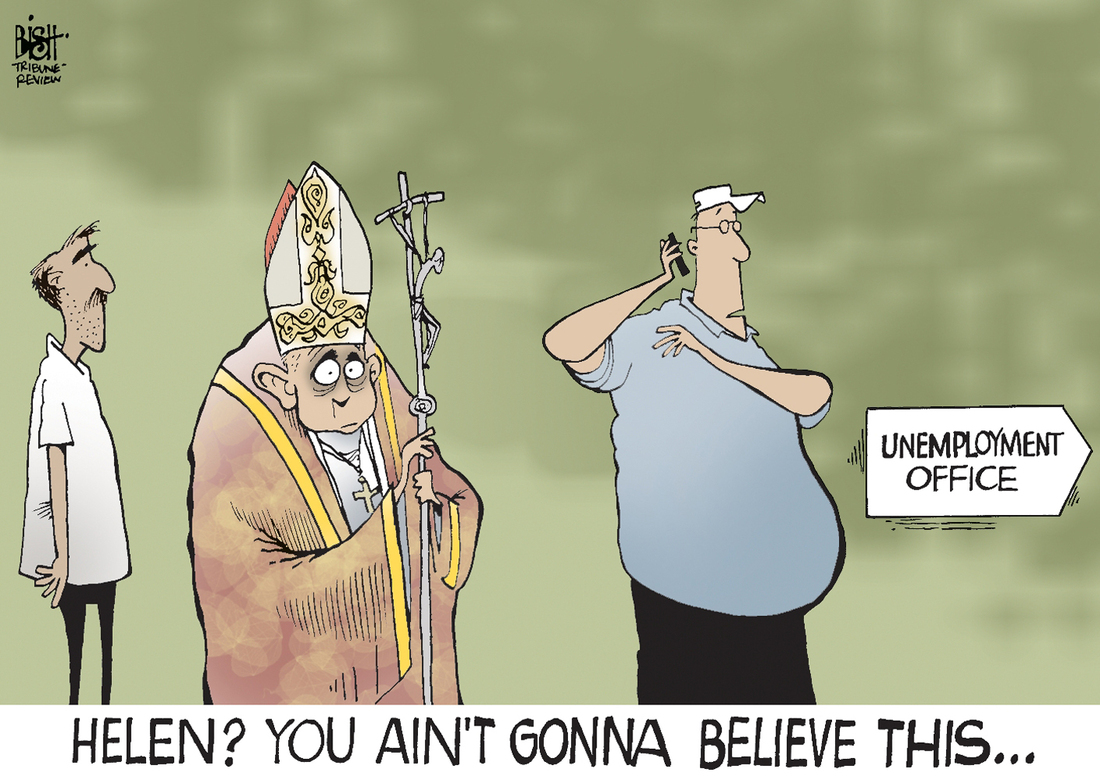 Double Take 'Toons: Pope Benedict Resigns : NPR
