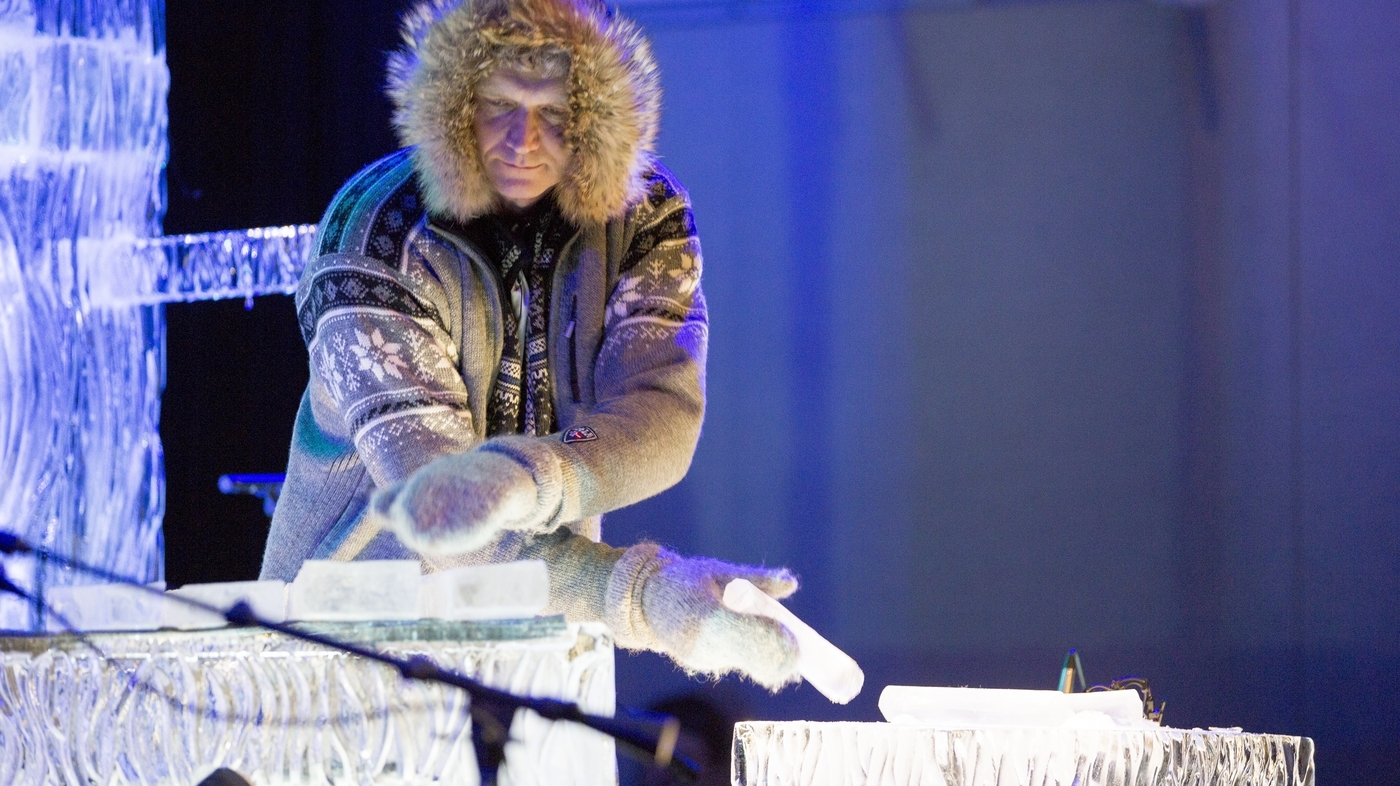 Turning A Glacier Into A Tuba: Ice Music From Norway : NPR