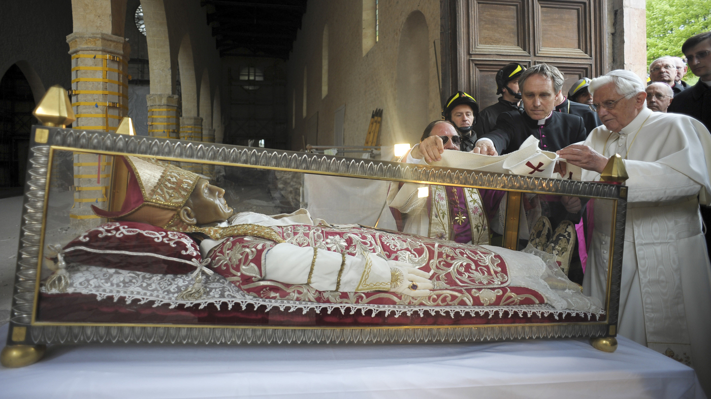 The Hermit Pope Who Set The Precedent For Benedict XVI : NPR