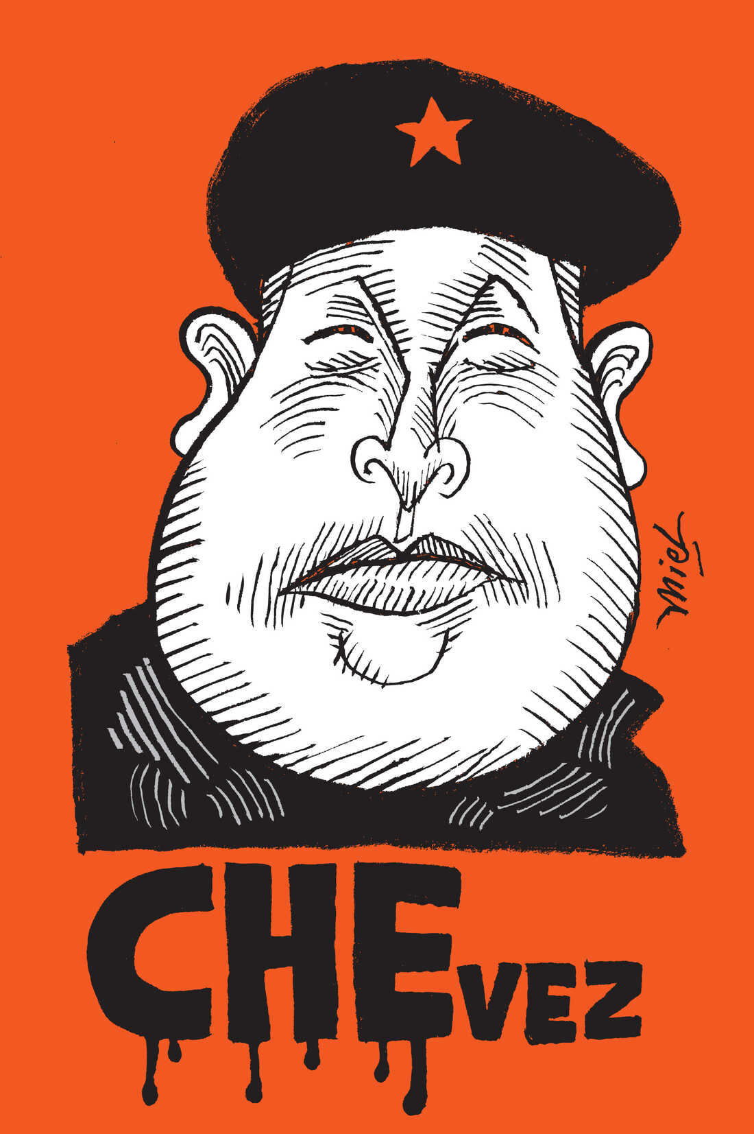Double Take 'Toons: Hugo Chavez 1954-2013 : NPR
