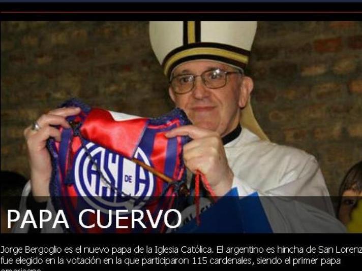 Pope Francis Is Now 'Papa Crow' To His Favorite Soccer Club | NCPR News