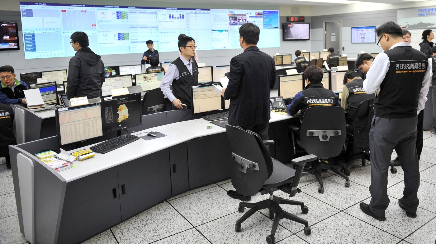 South Korea Eyes Pyongyang After Possible Cyberattack : The Two-Way : NPR
