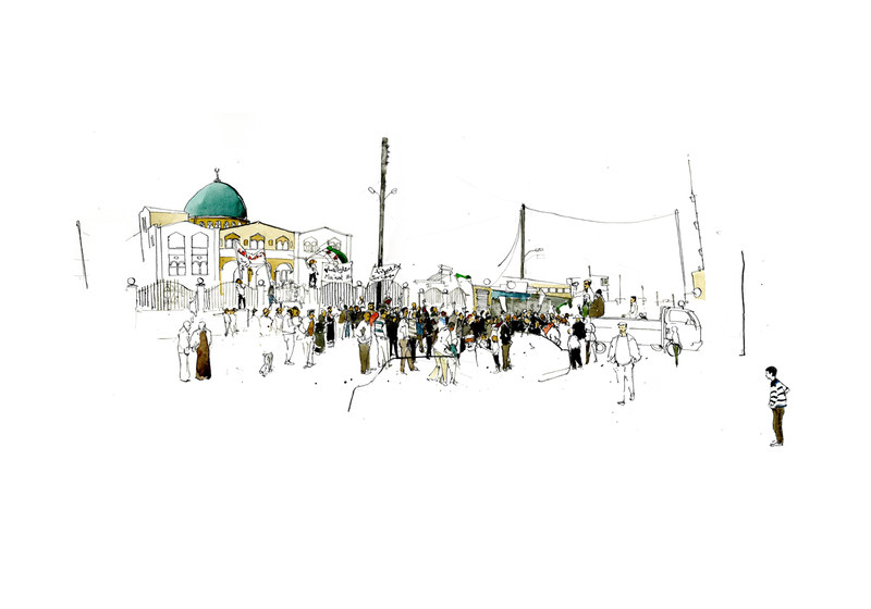 Sketches From A War-Torn World: A British Illustrator In Syria : The ...