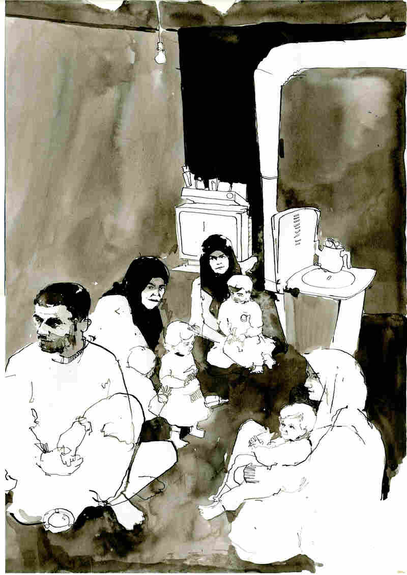 Sketches From A War-Torn World: A British Illustrator In Syria : The ...