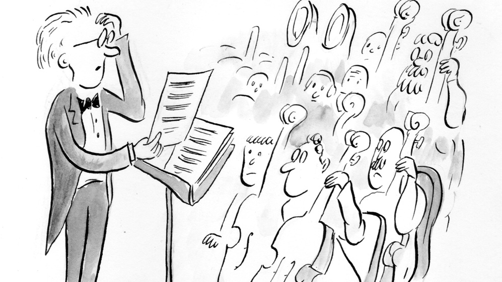 The Unannounced Symphony : Deceptive Cadence : NPR