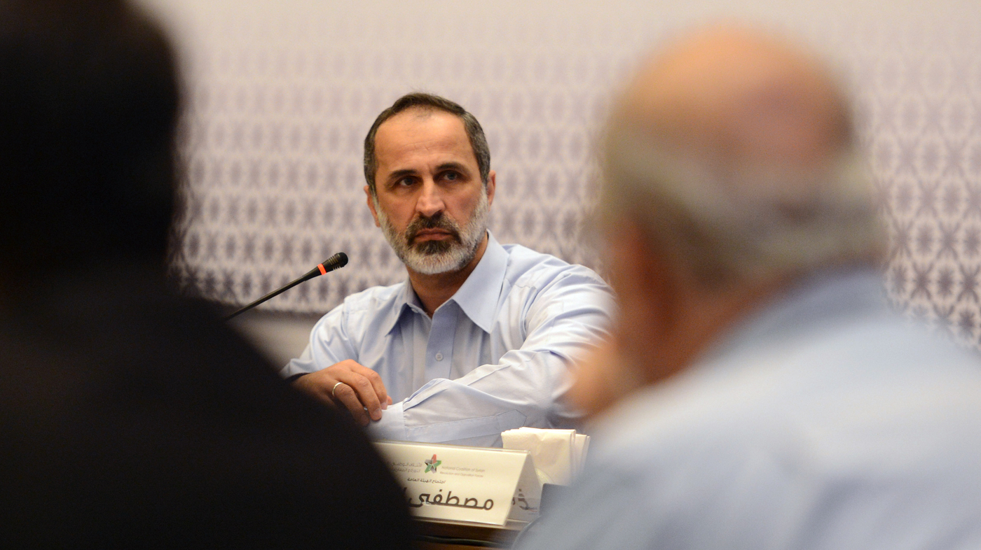 Syrian Opposition Leader Resigns In Frustration : The Two-Way : NPR