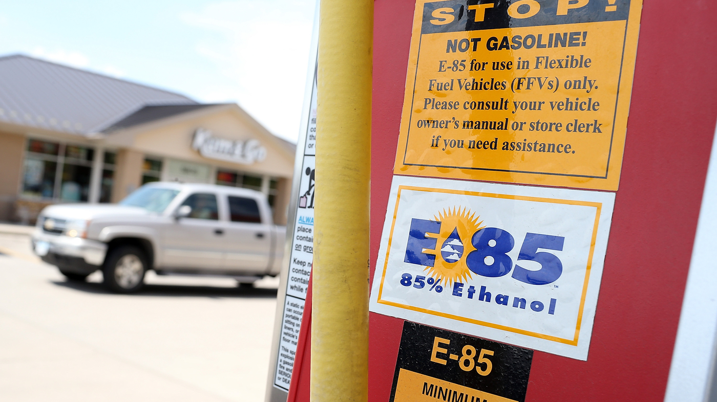EPA's Push For More Ethanol Could Be Too Little, Too Late : NPR