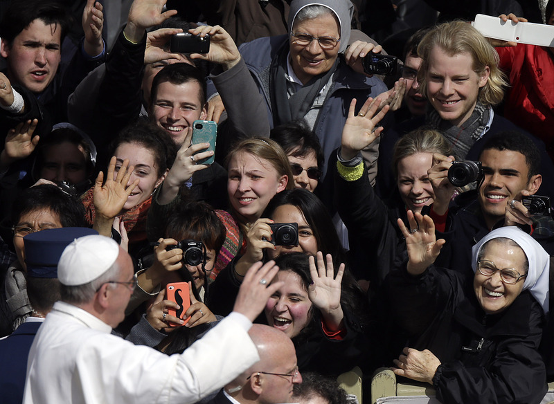 Pope's First Easter Mass Sends Messages Of Peace : NPR