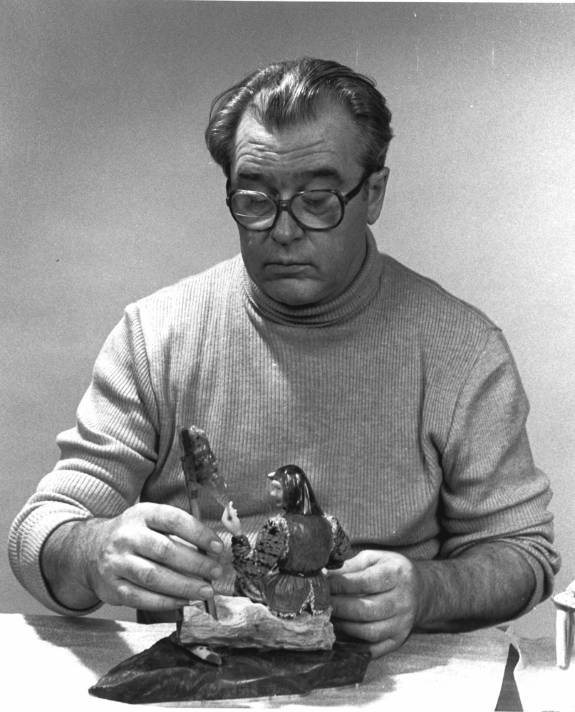 Emigre Artist Sculpted Exquisite Gems Of Russian Folk Life : NPR