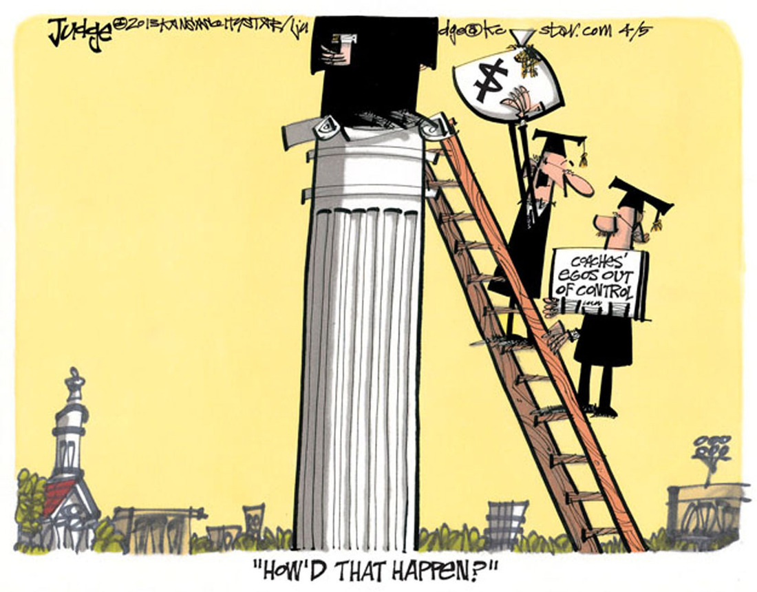 Double Take 'Toons: Mike Rice's Flagrant Foul? : NPR