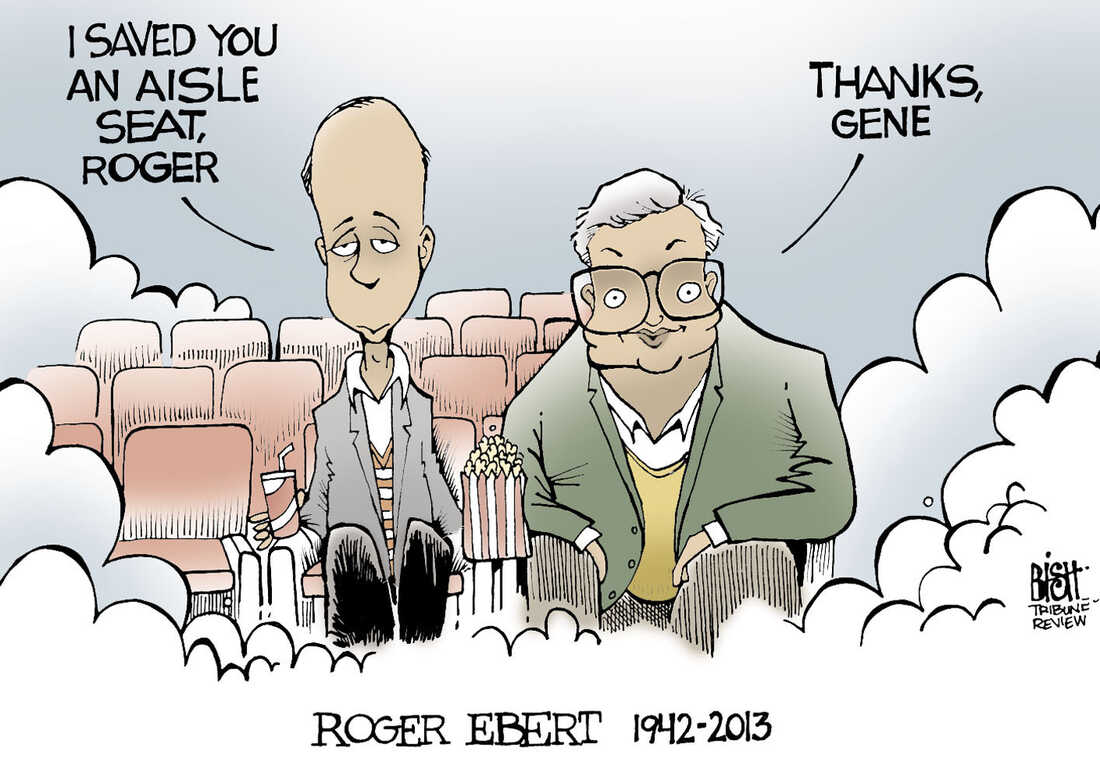 Double Take 'Toons: Roger Ebert, 1942-2013 : NPR