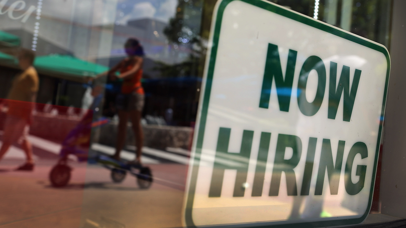 'Slow And Steady' Jobs Report Expected : The Two-Way : NPR