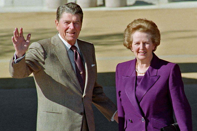 Former British Prime Minister Thatcher Dies : The Two-Way : NPR