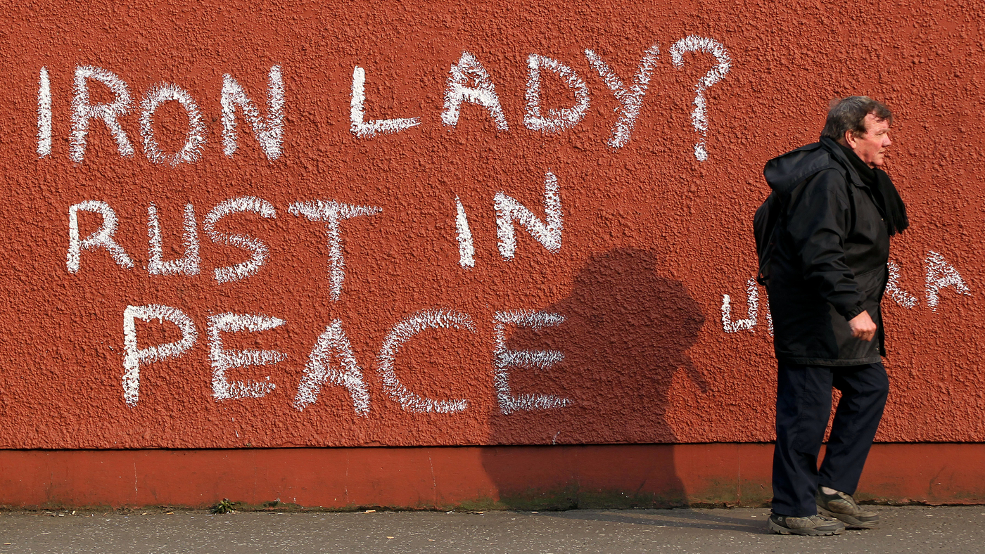 For Some Britons, Thatcher's Death Provokes Celebrations : The Two-Way ...