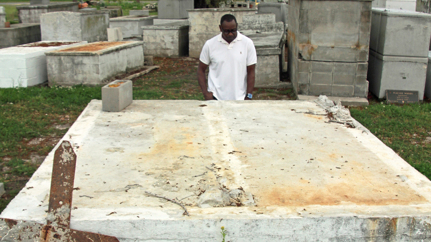 In Louisiana, Families Still Searching For Storm-Scattered Remains : NPR