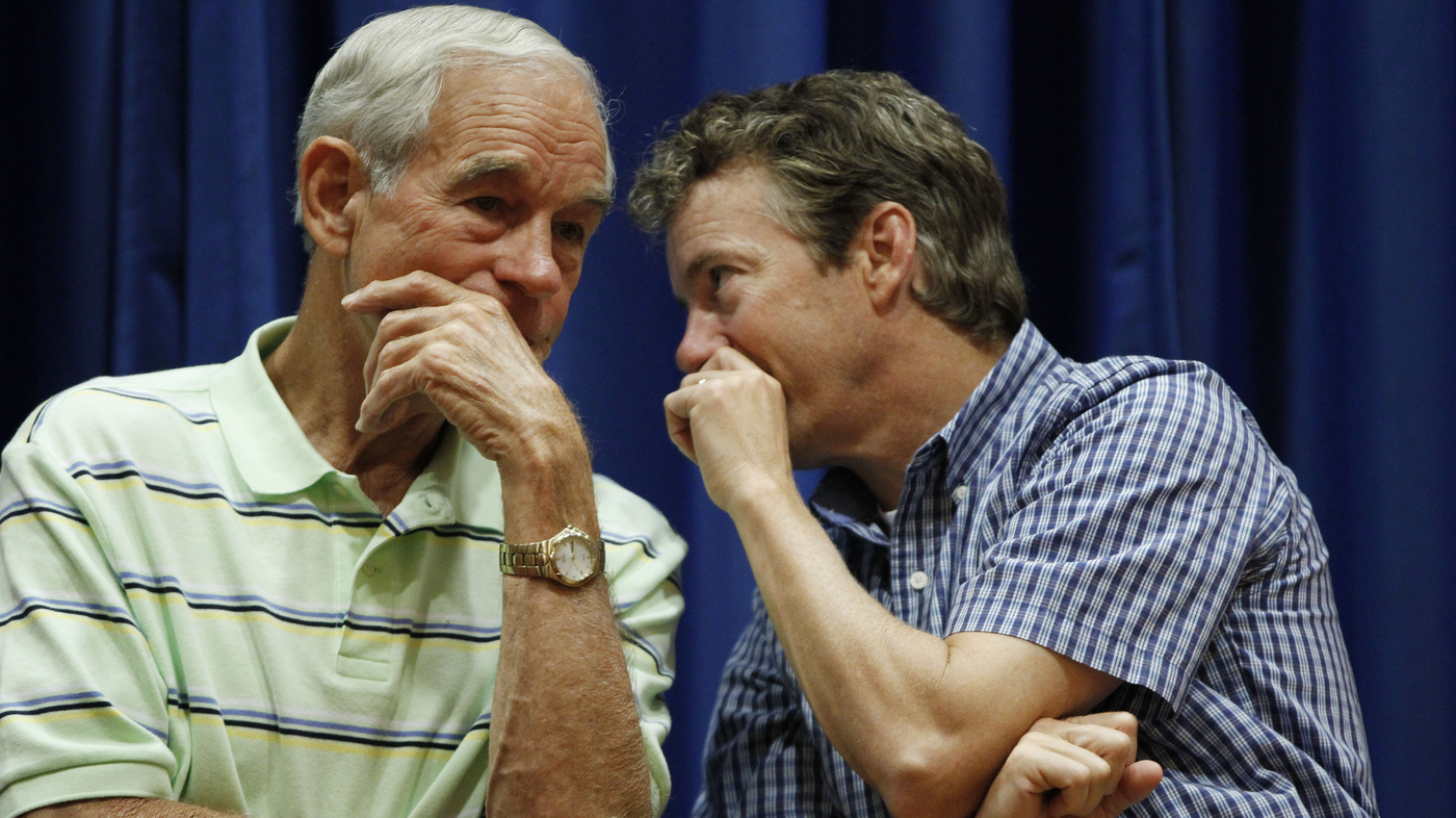 A Rand Paul White House Path Complicated By Dad's Legacy : It's All ...