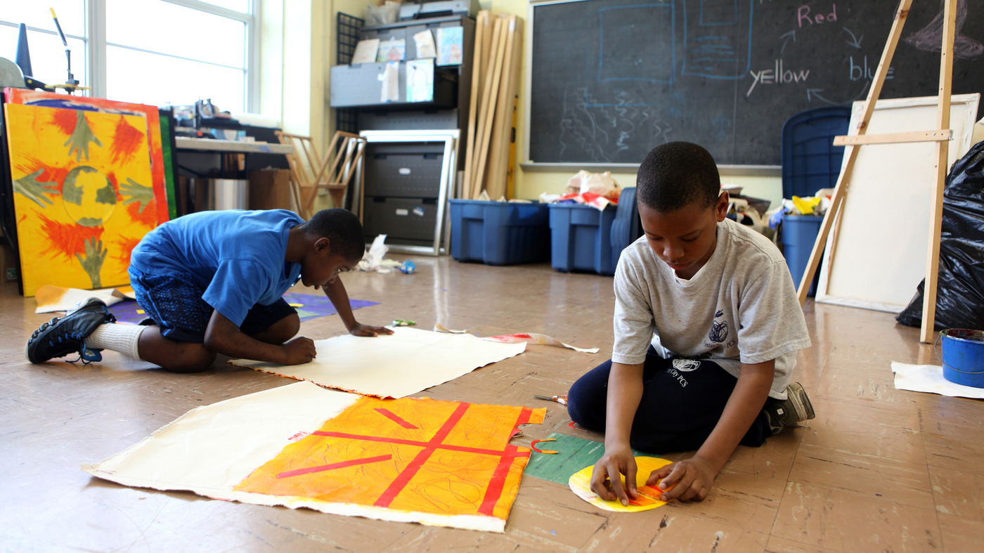 In D.C., Art Program Turns Boys' Lives Into 'Masterpieces' : NPR