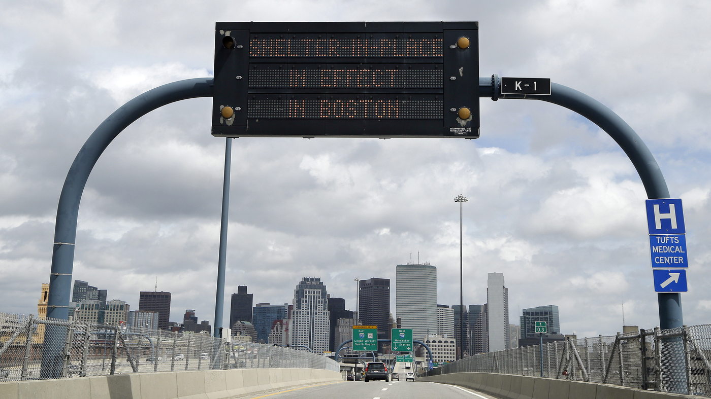 Boston Lockdown 'Extraordinary' But Prudent, Experts Say : NPR