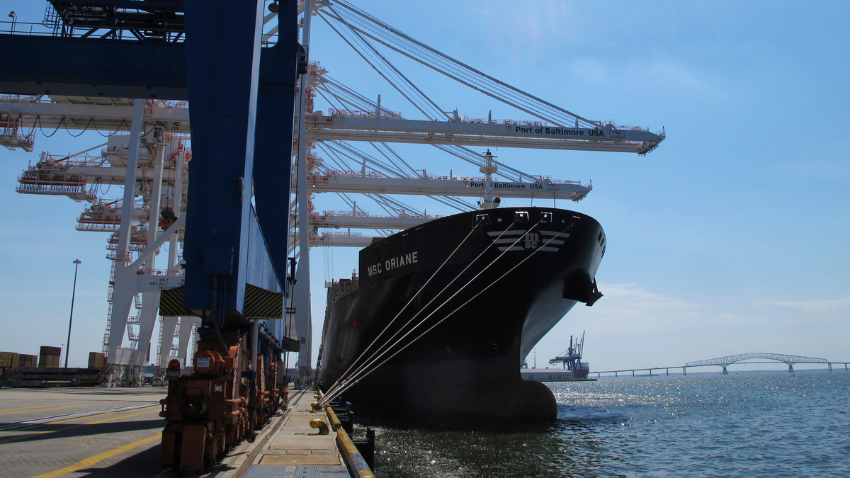 Port Of Baltimore Seeks Boost From Panama Canal Expansion : NPR