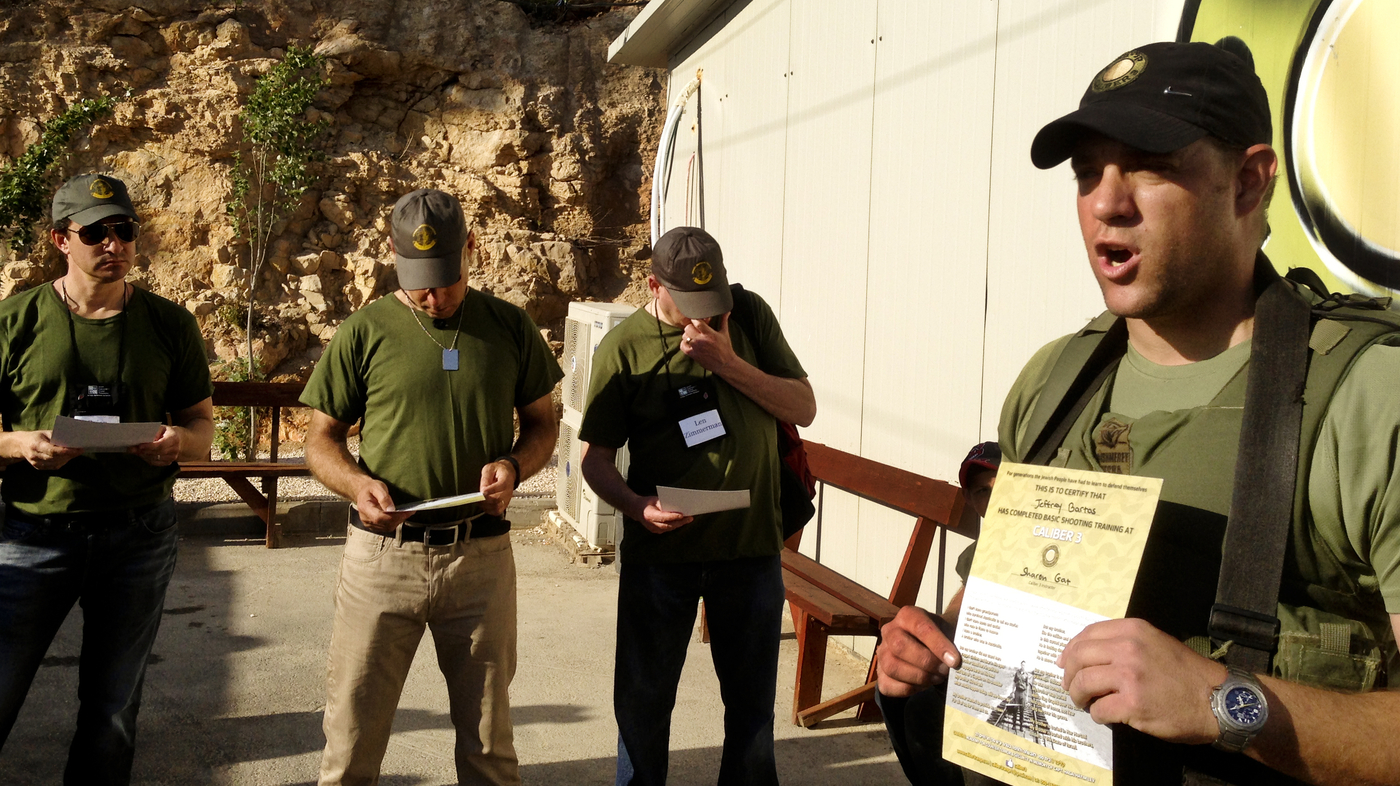 U.S. Tourists Become Israeli Commandos For A Day : Parallels : NPR