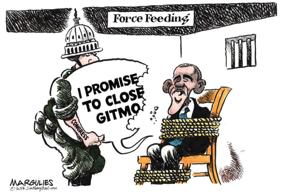 Double Take 'Toons: Prisoner Of Guantanamo? : NPR